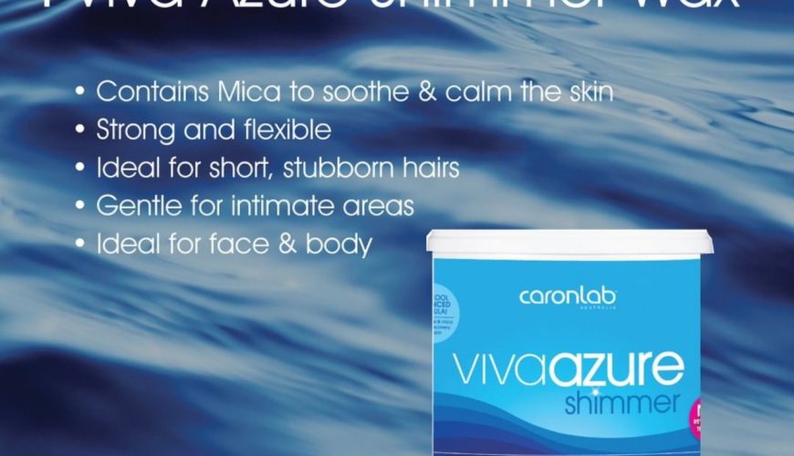 Viva Azure Shimmer Wax - Wonder Wax Studio